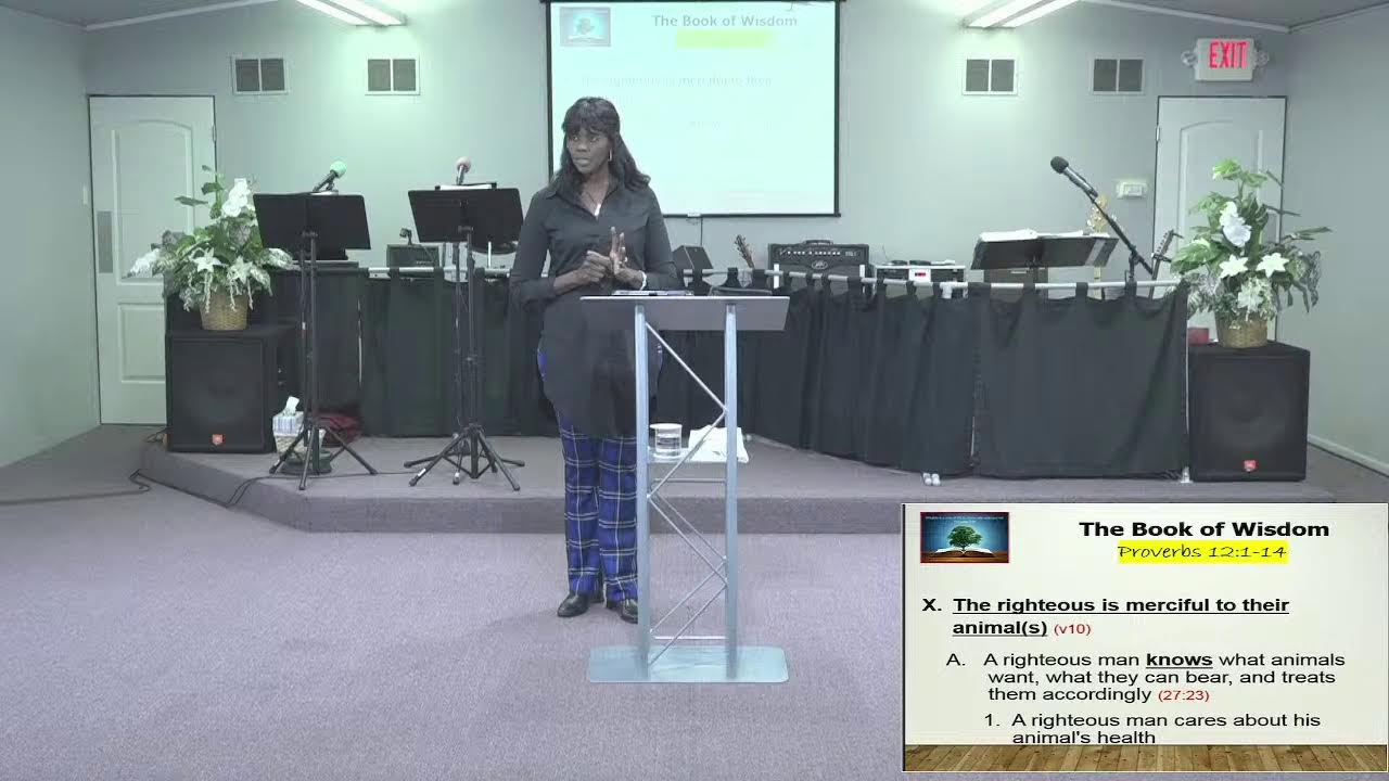Benefits of Wisdom ( Proverbs 12:8-10) - Proverbs 12:8-10 - Bible Portal