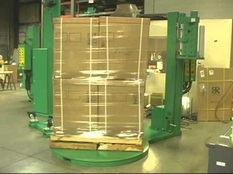 Stretch Wrapper - Highlight's Predator XS with bottom roping roller and ...