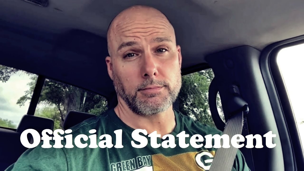 Adam Pearce | Official statement: - YouTube