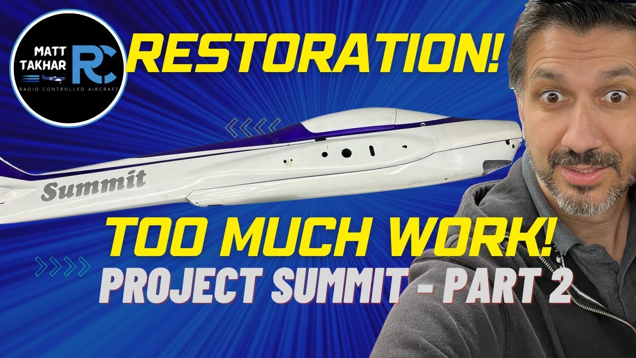 Full restoration needed | Project Summit retro pattern plane | Part 2 - YouTube