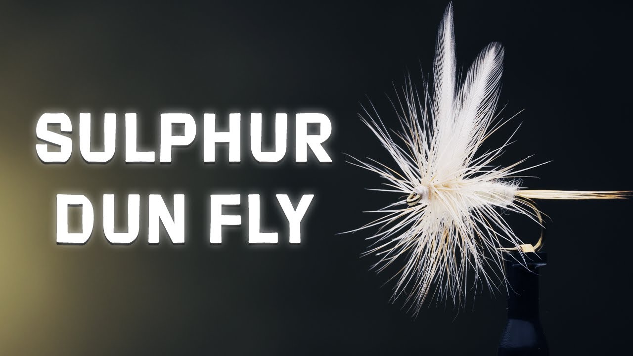 Sulphur Dun Dry Fly | MUST HAVE For Trout | Fly Tying Tutorial - YouTube