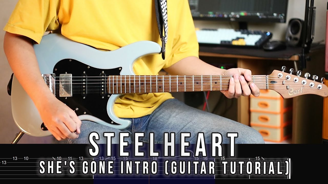 TUTORIAL Steelheart - She’s Gone Guitar Intro + TAB - YouTube