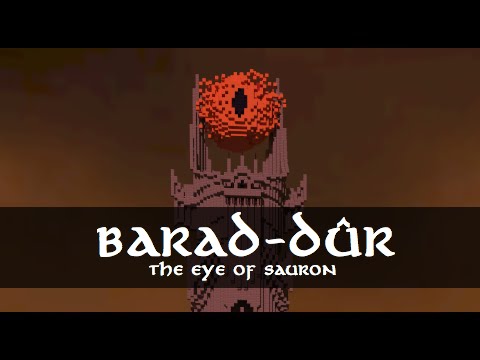 Minecraft Mordor - A lord of the rings build - YouTube