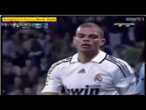 Pepe Red Card Real Madrid vs Getafe - YouTube