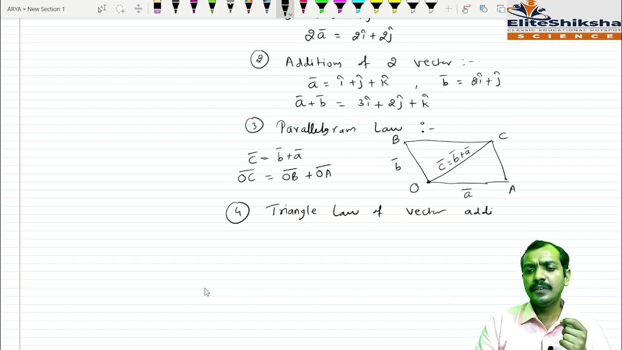 Ch :13 Vector - Lecture 1 - YouTube