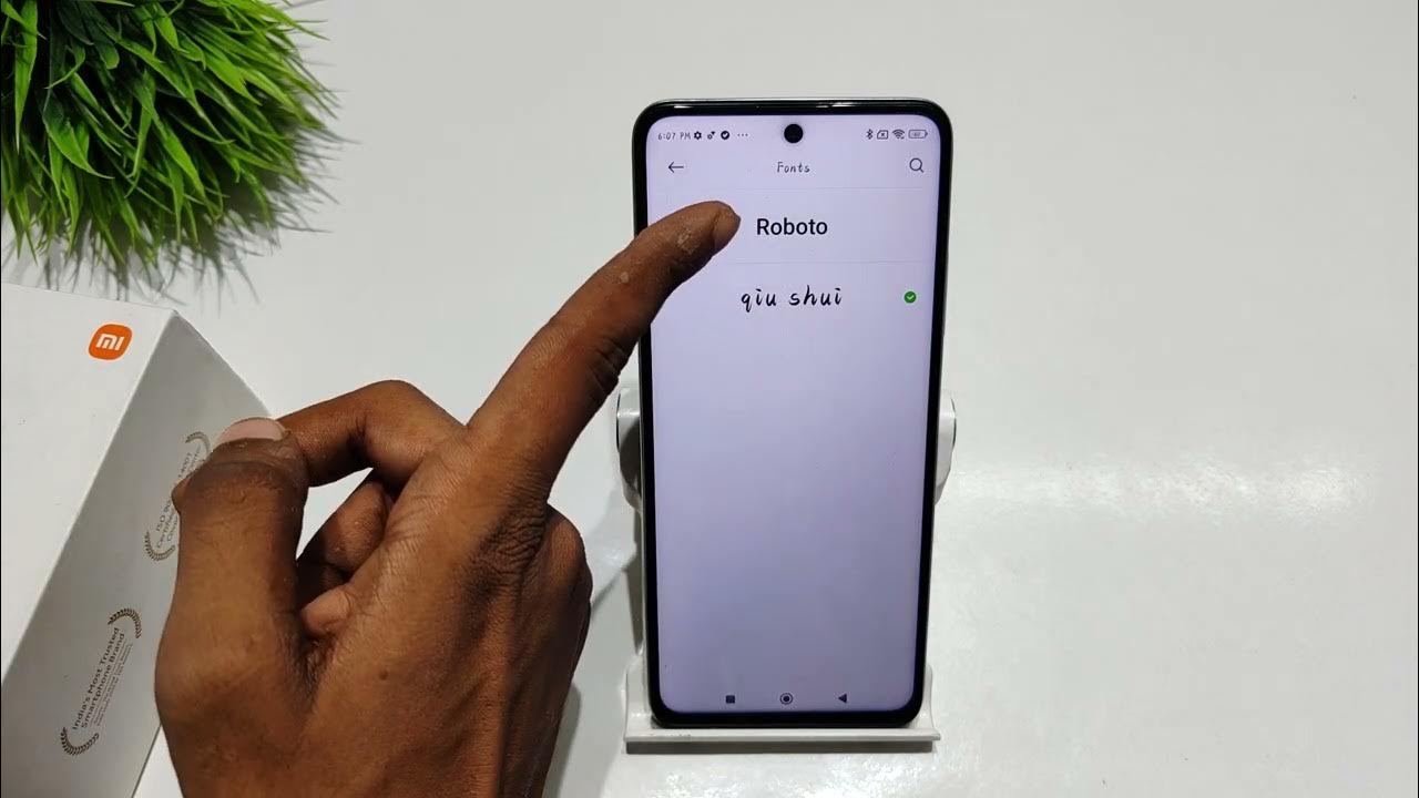How to set default font in Redmi note 12T 5g | Redmi note 12 me default font style kaise set ...