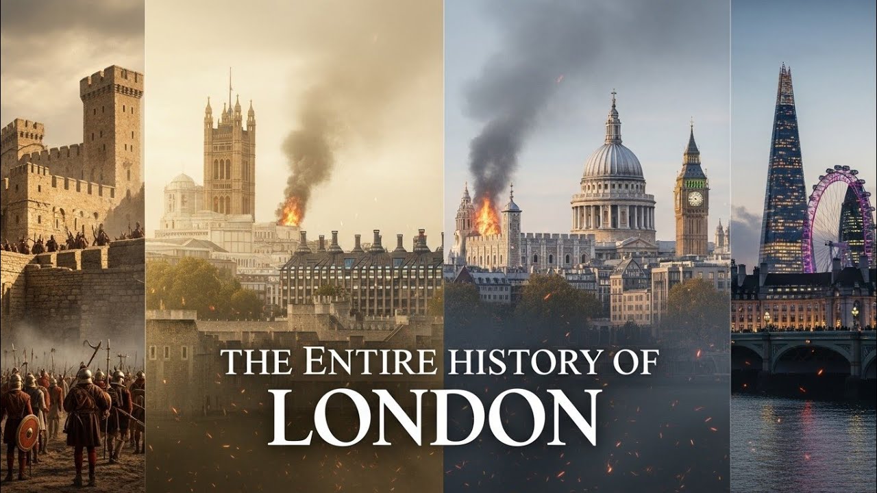 The Entire History of London – From Roman Roots to Global Power - YouTube