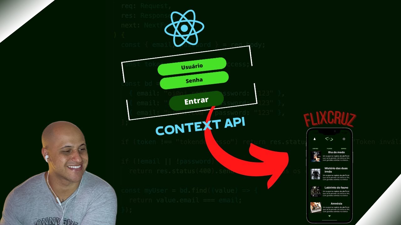Autenticação no React Native com Context API - YouTube