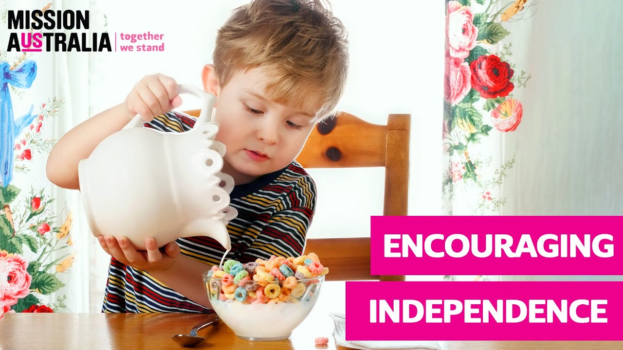 How to encourage independence in children - YouTube
