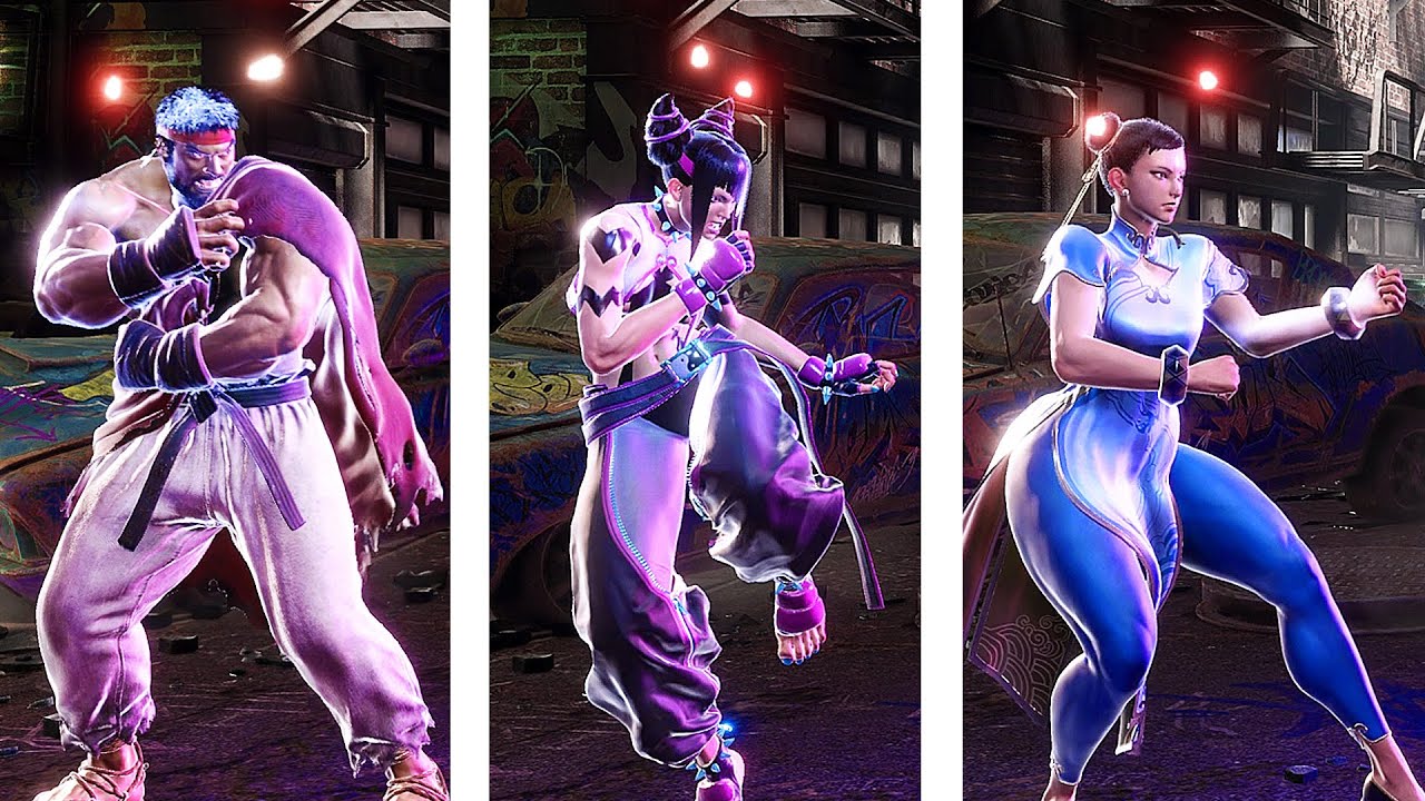 Street Fighter 6 Beta - All Characters Burnout State & Re-Energized ...