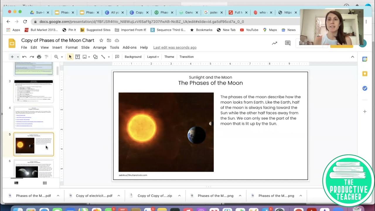 Phases of the Moon Preview for Teachers - YouTube