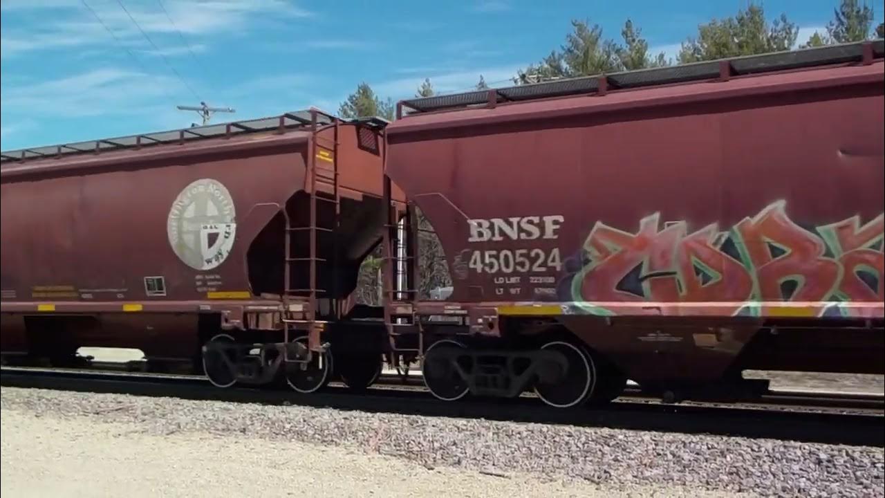BNSF 7476 w/H-NTWBRC (slow order) 4/6/24 - YouTube