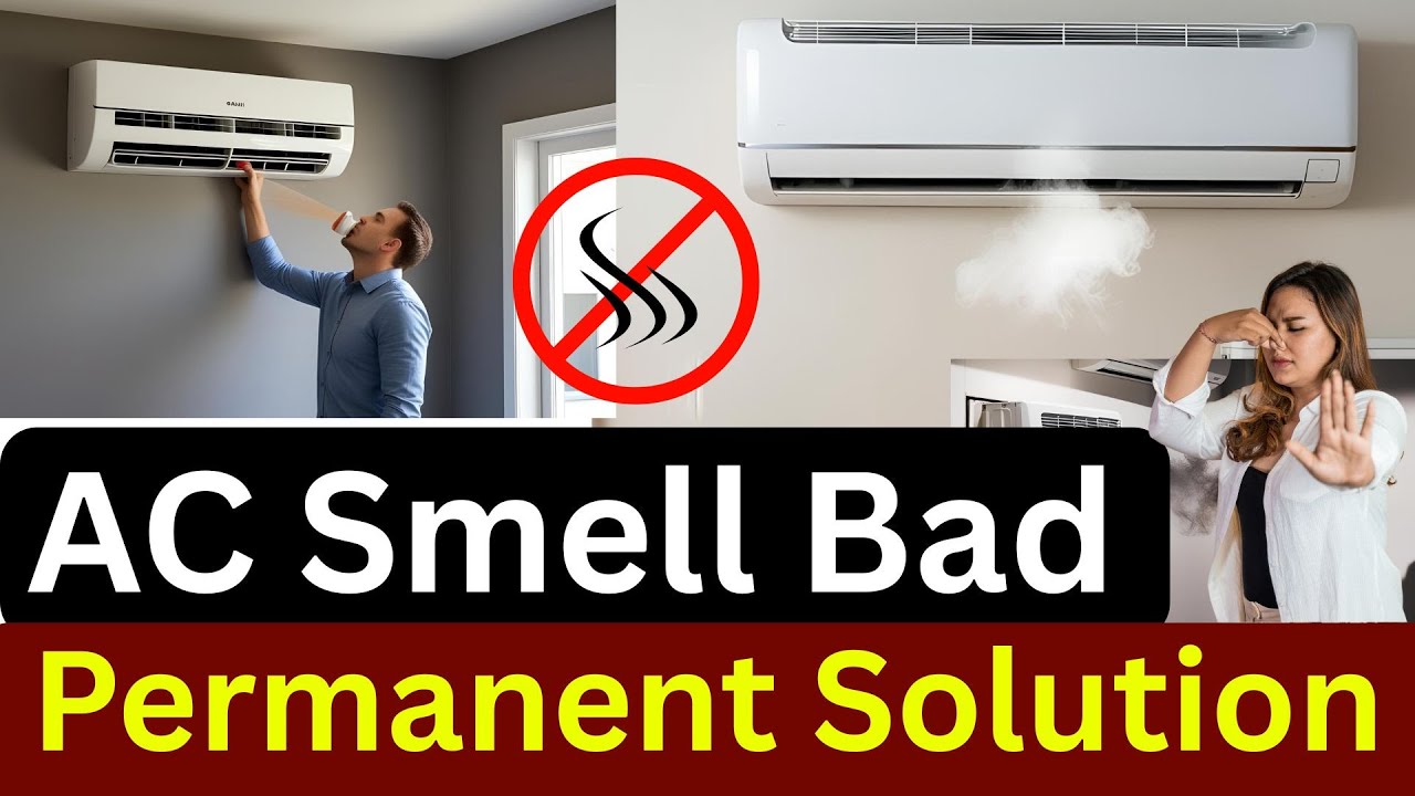 Why AC Smell? AC Smelling Bad? 5 Common Reasons Best Ways to Fix AC ...