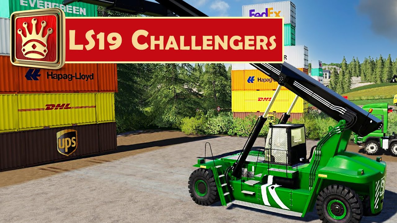 LS19 CHALLENGERS #02: CONTAINER XXL Transport | LANDWIRTSCHAFTS ...
