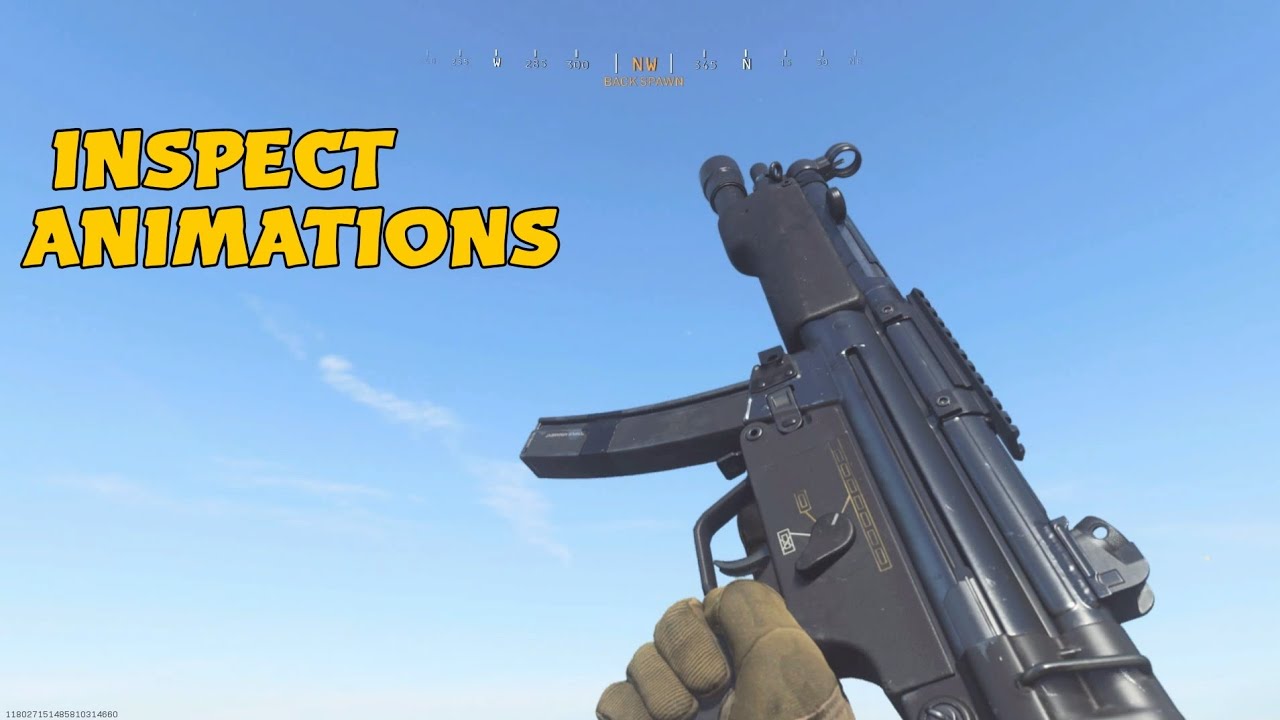 Call of Duty Modern Warfare - All Weapon Inspect Animations - YouTube