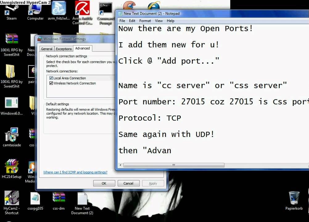 How to open ports for css server! - YouTube