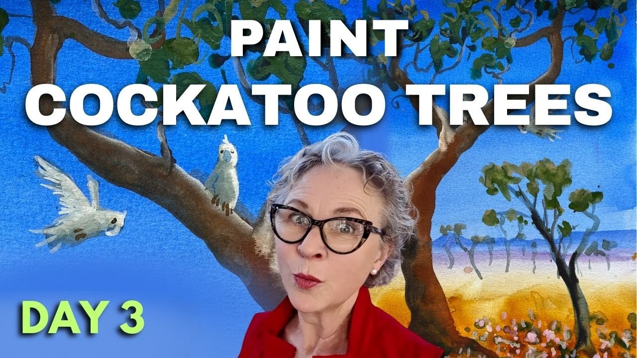 Painting a Tree With Birdies Step by Step With Awesome Colors! - YouTube