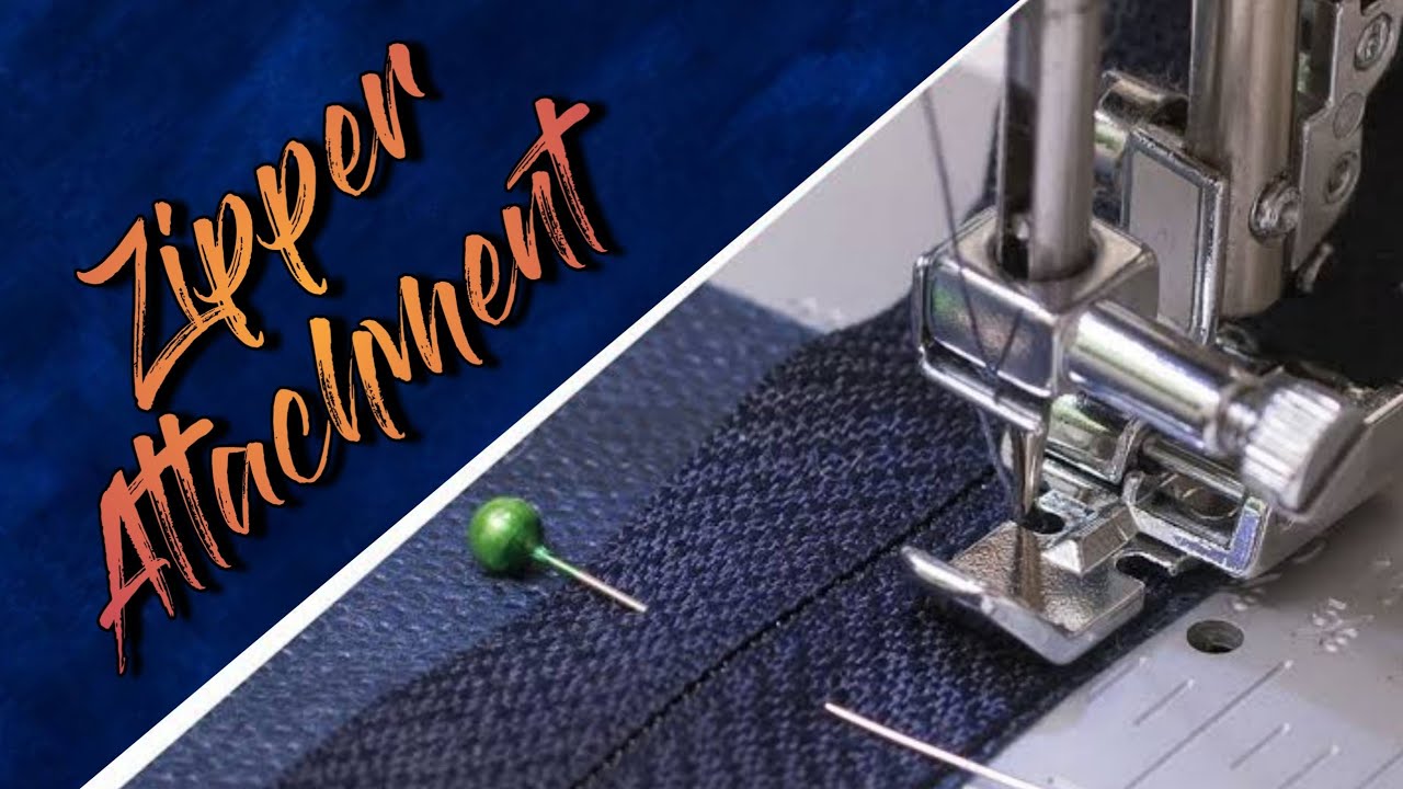 Zipper Attachment at the Edge of Garments Part - YouTube