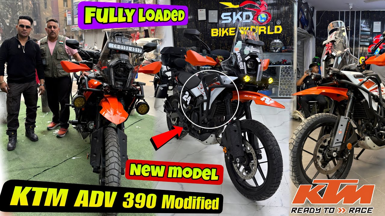 KTM adv 390 Modified | “Ultimate Touring Setup for KTM ADV 390 | Mods ...