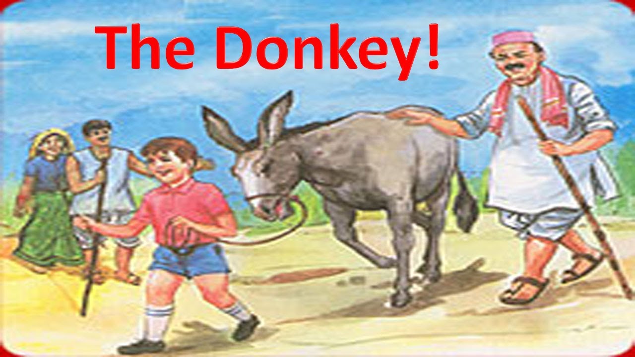 The Donkey|The Old man, his son and Donkey| English Moral Story For ...