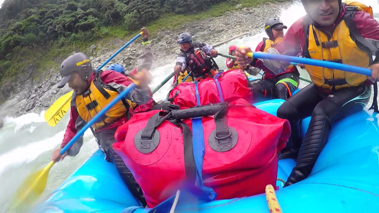 Whitewater Rafting Siang River - Aquaterra - YouTube