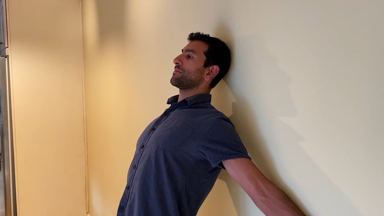 Neck Plank Against Wall | Relieve Pain & Improve Posture with Naushad ...