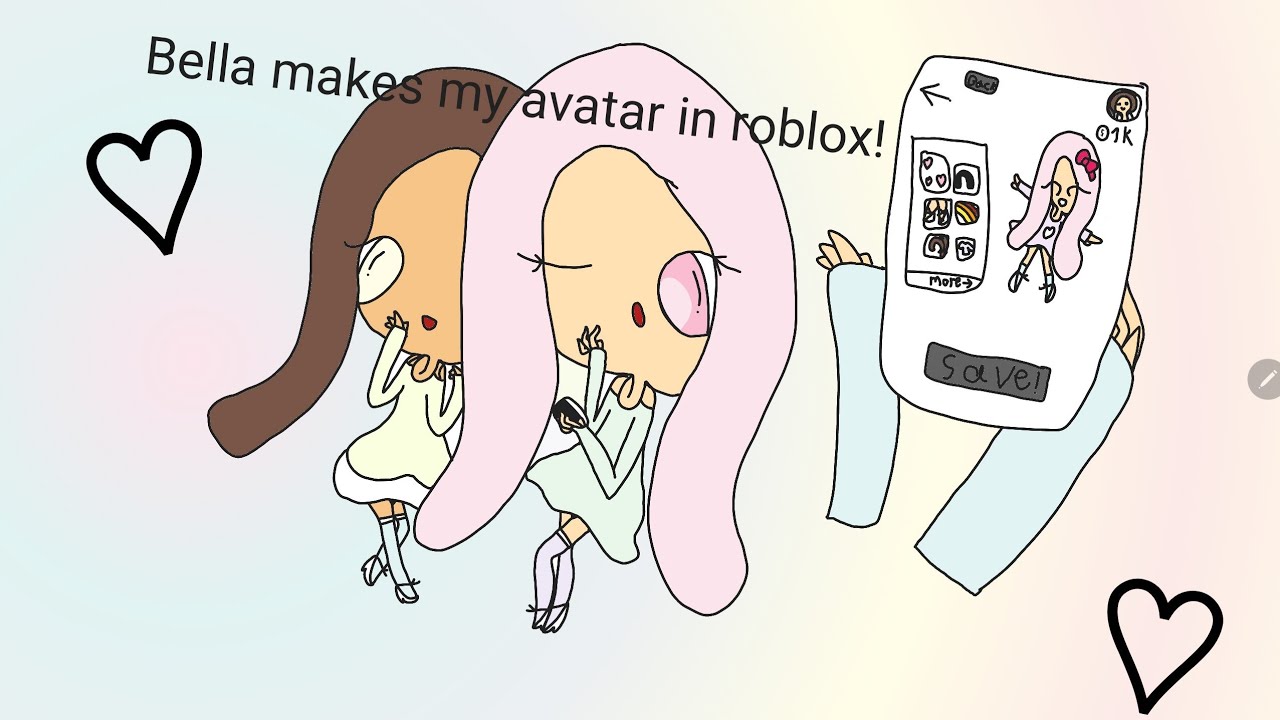 Roblox - Bella makes my roblox avatar! ♡ ♧ - YouTube