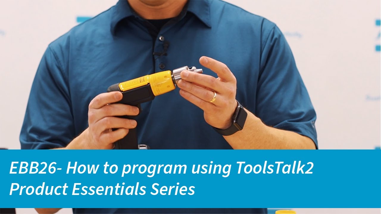EBB26 How to program with ToolsTalk Service 2 - YouTube