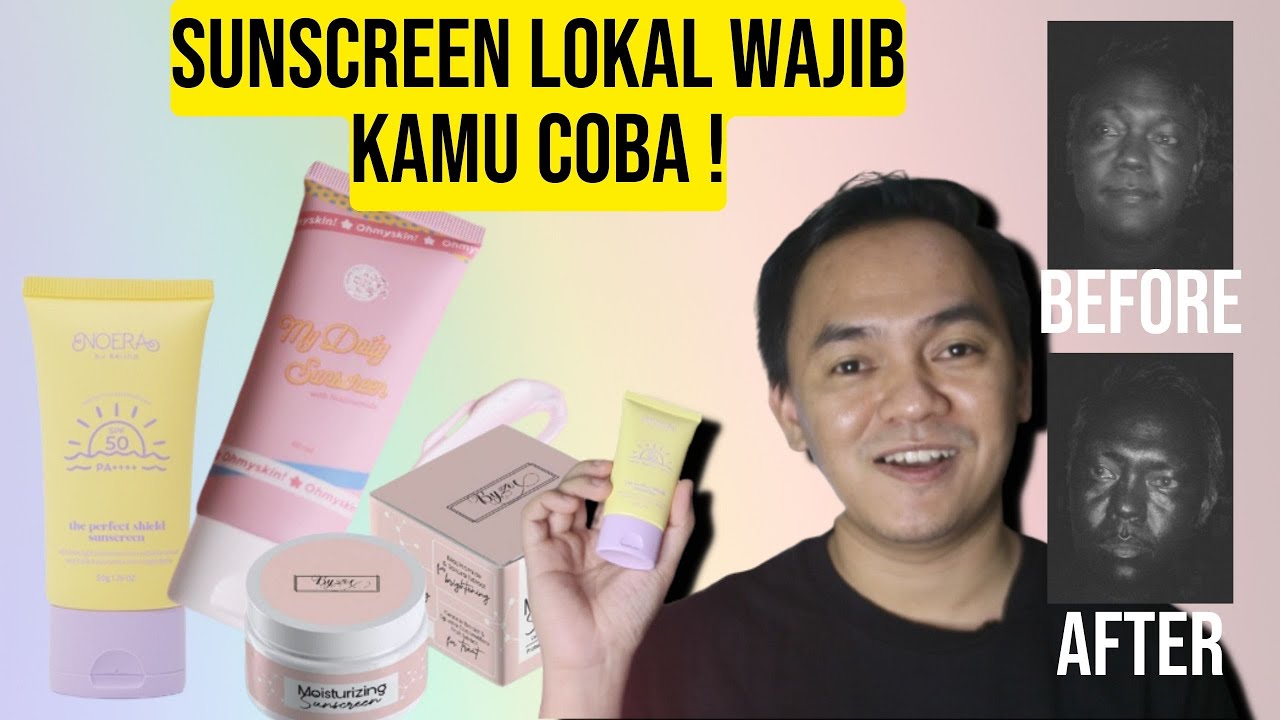 REVIEW SUNSCREEN LOKAL : NOERA, OHMYSKIN, BYZOE | REVIEW JUJUR ...