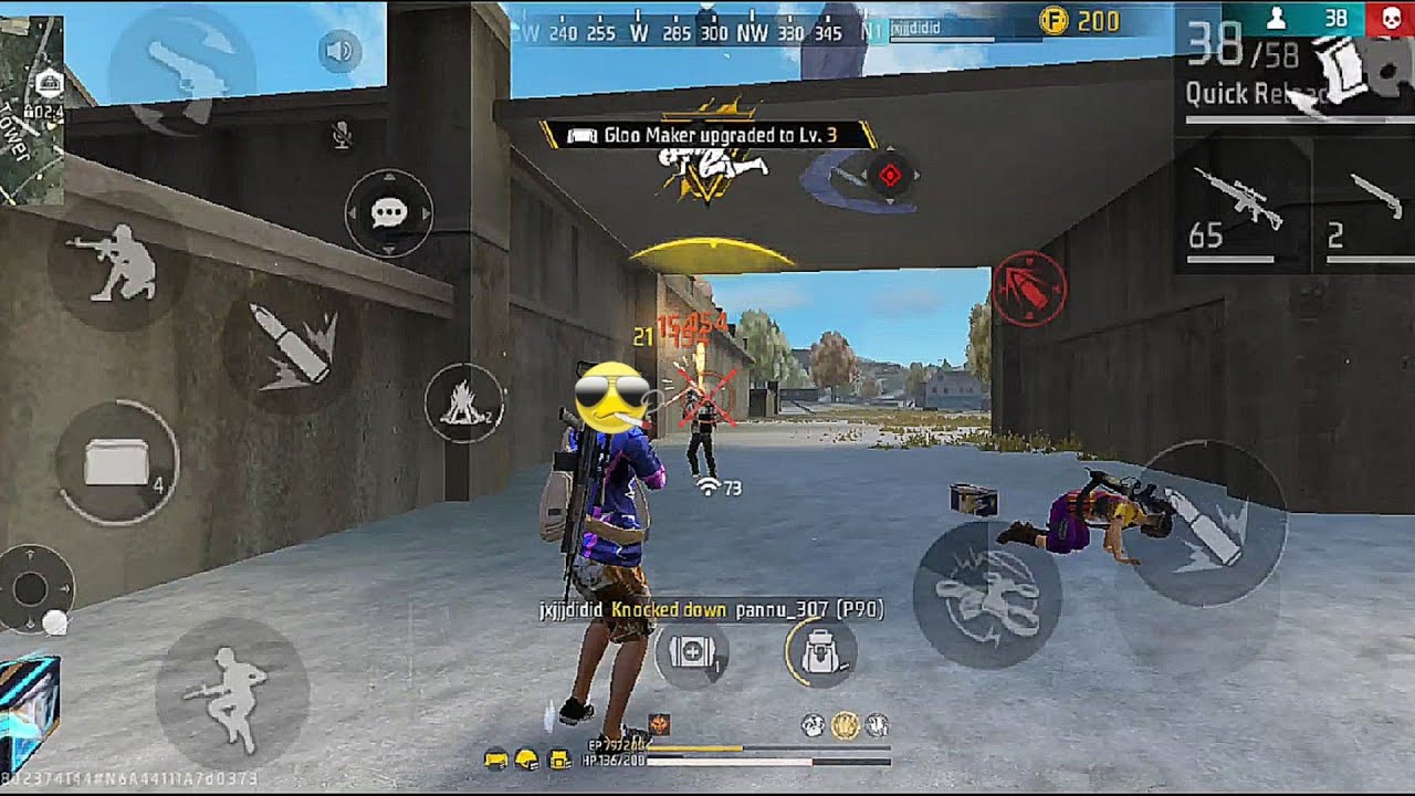 My Over Confidence Free Fire Gameplay 🔥// Only Headshot Free Fire max !! Loyal Girl ff) Free ...
