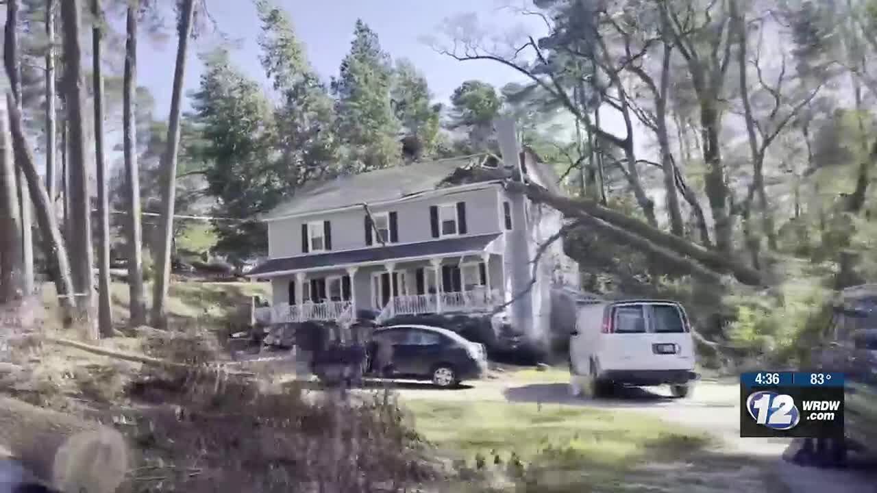 Hurricane Helene, North Augusta storm damage - YouTube