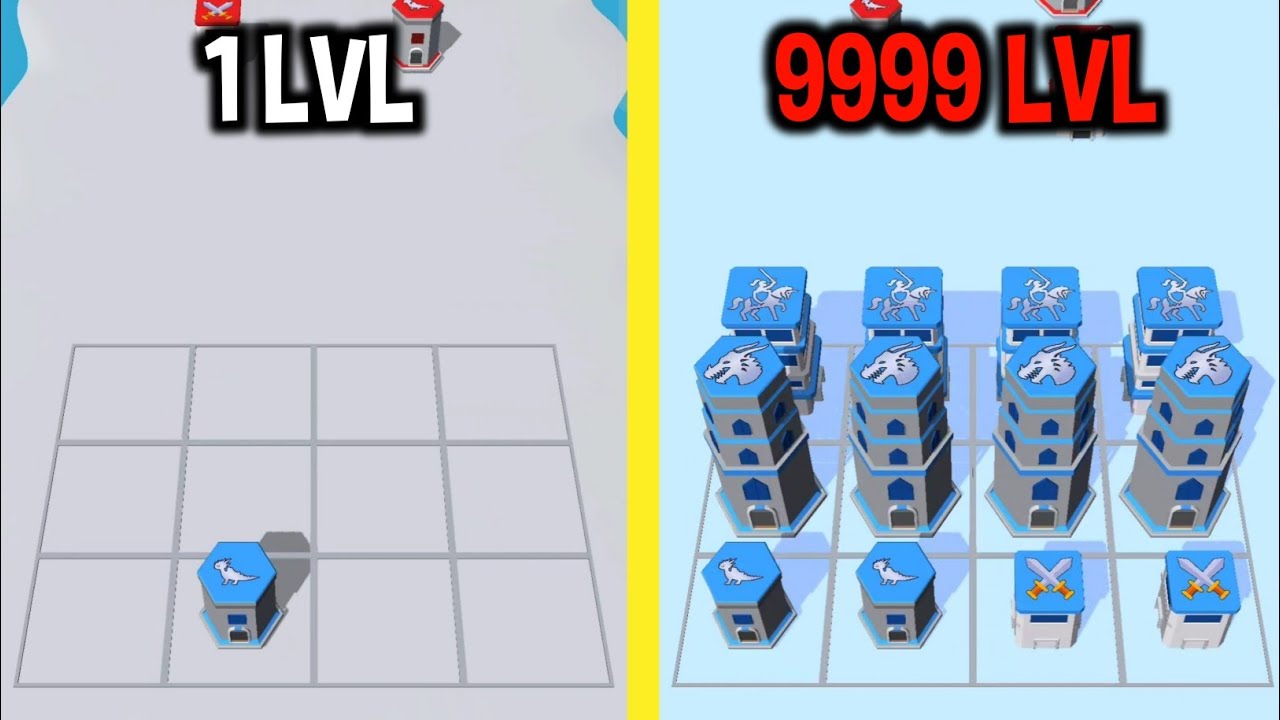 MAX LEVEL in Merge And Conquer Game - YouTube