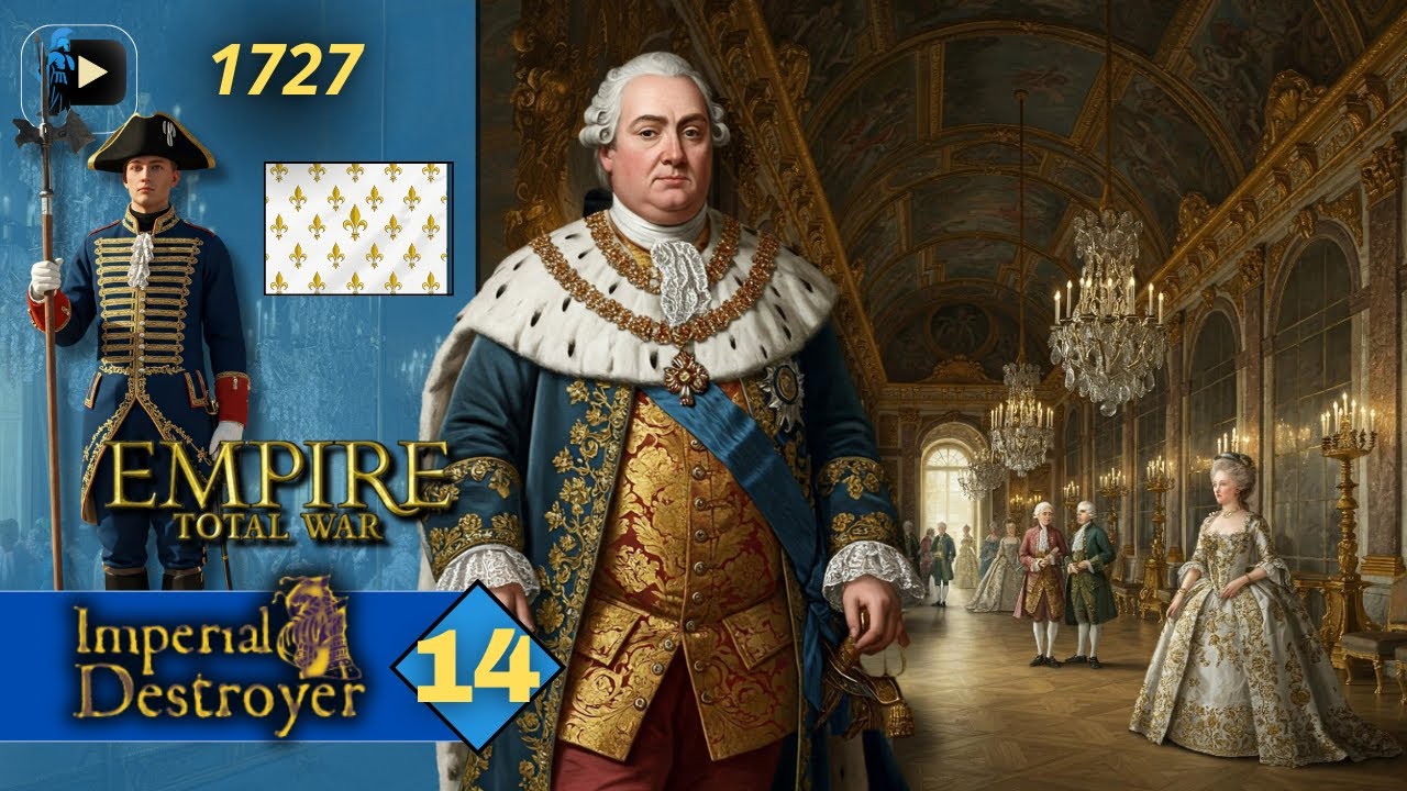 Louis XVI monte sur le trône de France - Empire Total War avec le mod ...