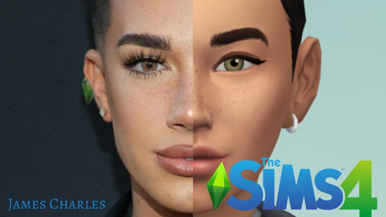 I Made James Charles in the Sims 4 - Celebrity Sim #1 - YouTube