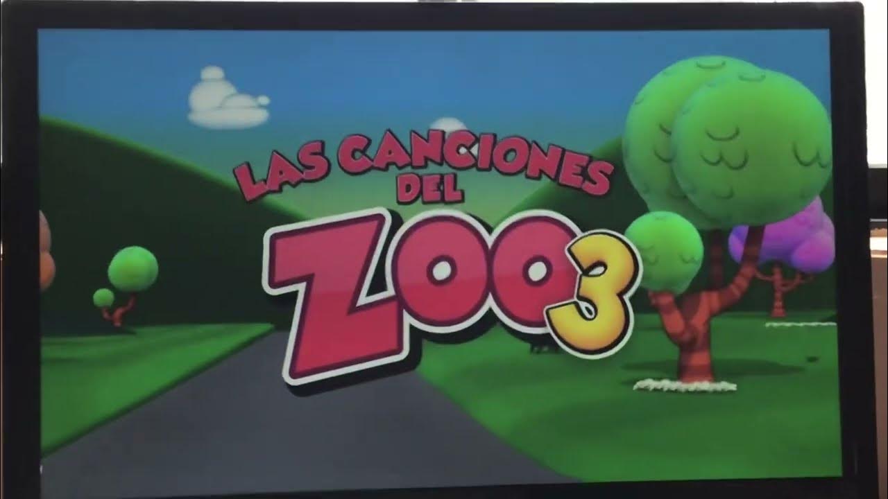 Las canciones del zoo 3 menú - YouTube