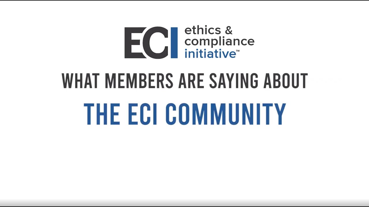 ECI Senior Fellows and the ECI Community -Benefits of the Ethics ...