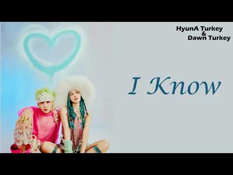 [TÜRKÇE ÇEVİRİ] HyunA & DAWN (현아 & 던) - I Know