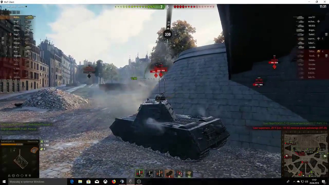 World of Tanks Mauerbrecher 3.102 DMG - YouTube