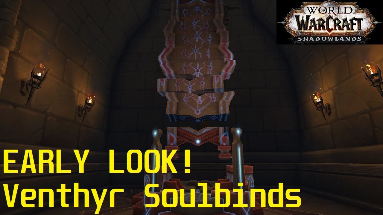 An EARLY LOOK at Venthyr SOULBINDS + Conduits | Fury Warrior | Beta WoW ...