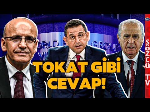 Mehmet Şimşek ve Devlet Bahçeli Birbirine Girdi! Büyük Krizi Fatih Portakal Açıkladı