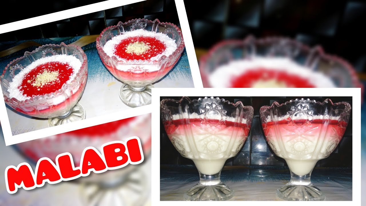 MALABI || ISRAELI DESSERT || MILK PUDDING || ROSEWATER MILK PUDDING ...