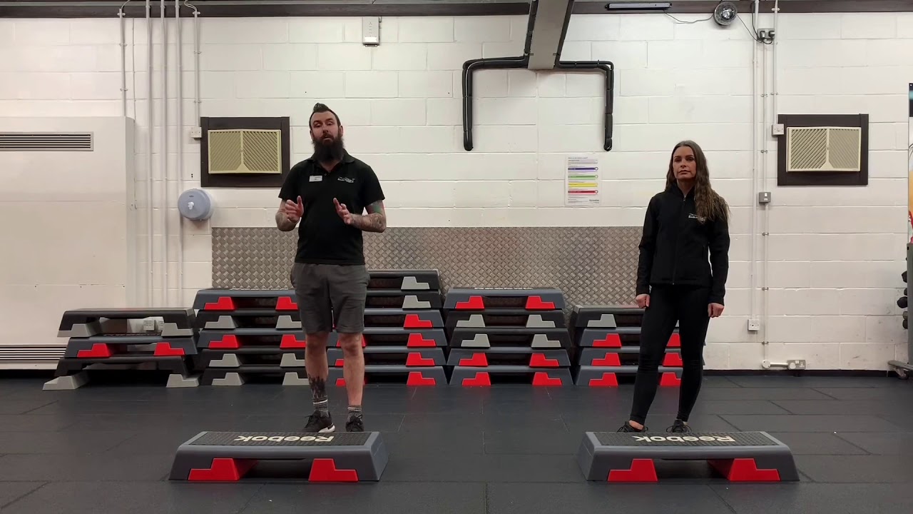 Full Body Step Workout - YouTube