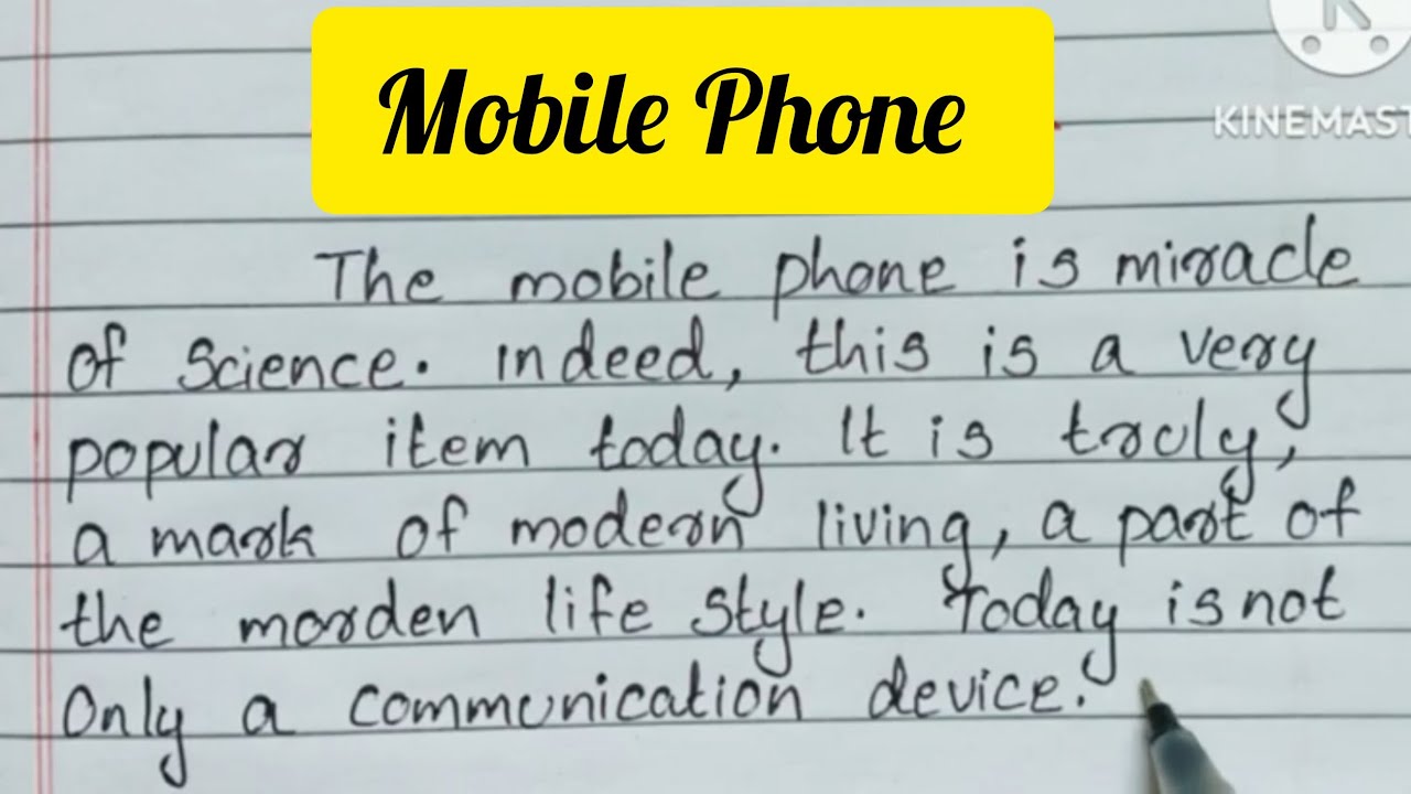 Essay On Mobile Phone In English Essay Writing In English YouTube essay-on-mobile-phone-in-english-essay-writing-in-english-youtube