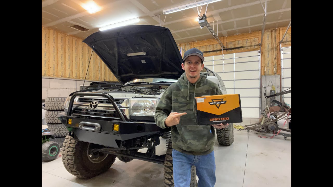 Aux Beam 6 Gang Switch Panel Install On My SAS 3rd Gen 4Runner - YouTube