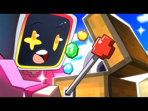 Minecraft, BUT Chests Are Slot Machines!