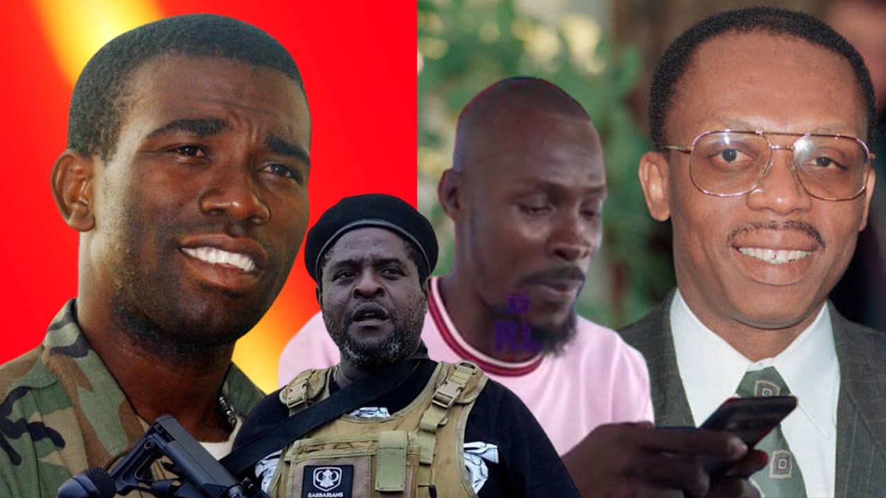 BBQ mande Aristide yon fas a fas.Vitelom dezabiye Guy Philippe.Lesly ...