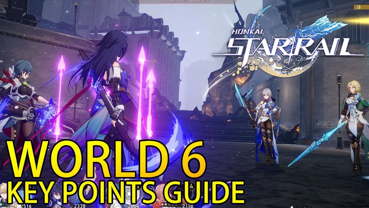 Honkai Star Rail World 6 Hunt Path Guide level 50 | Simulated Universe ...