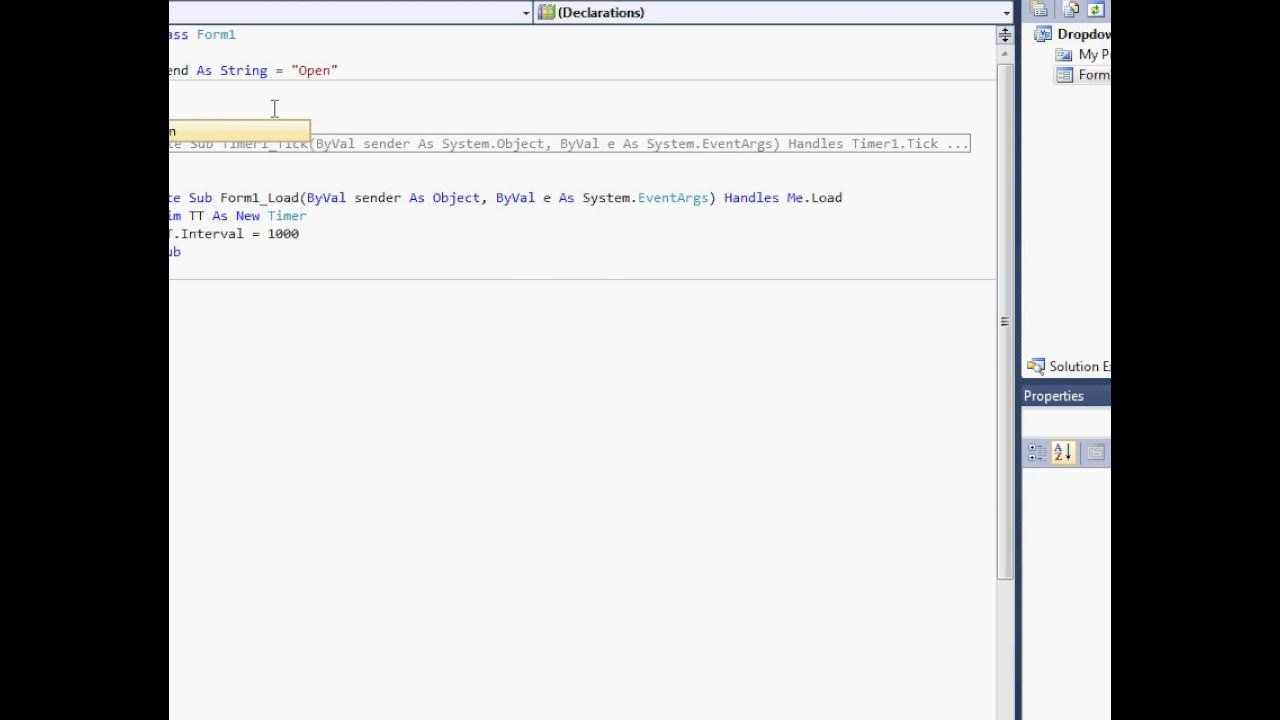 VB.NET move form without form border - YouTube