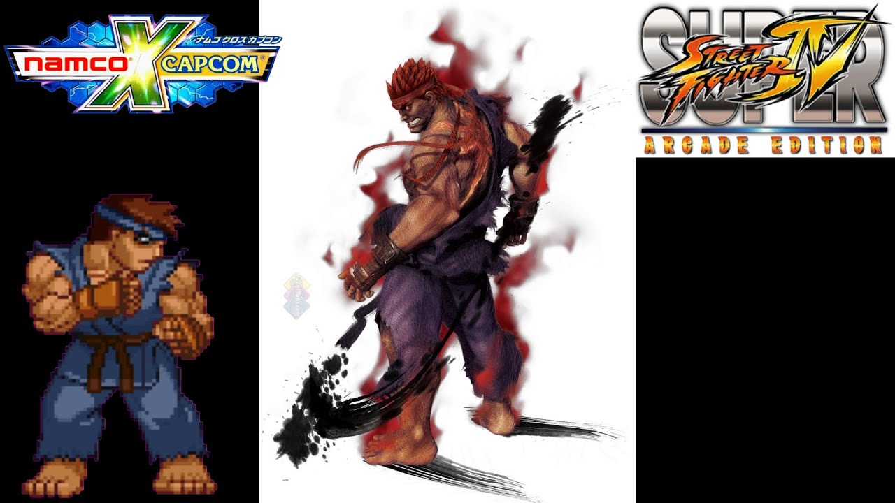 Namco X Capcom Evil Ryu Custom English Voice Clips - YouTube