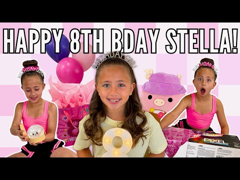 She Turned 8!!! 💗 Birthday Vlog (Dance + Presents + BIG Surprises!)